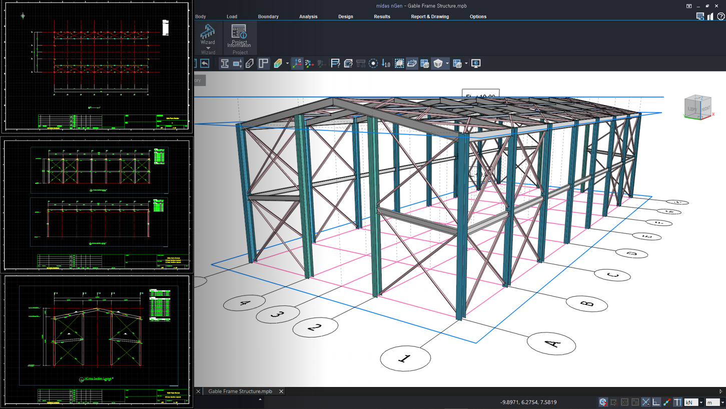 210415_TH_Building_nGen_Generate steel drawing